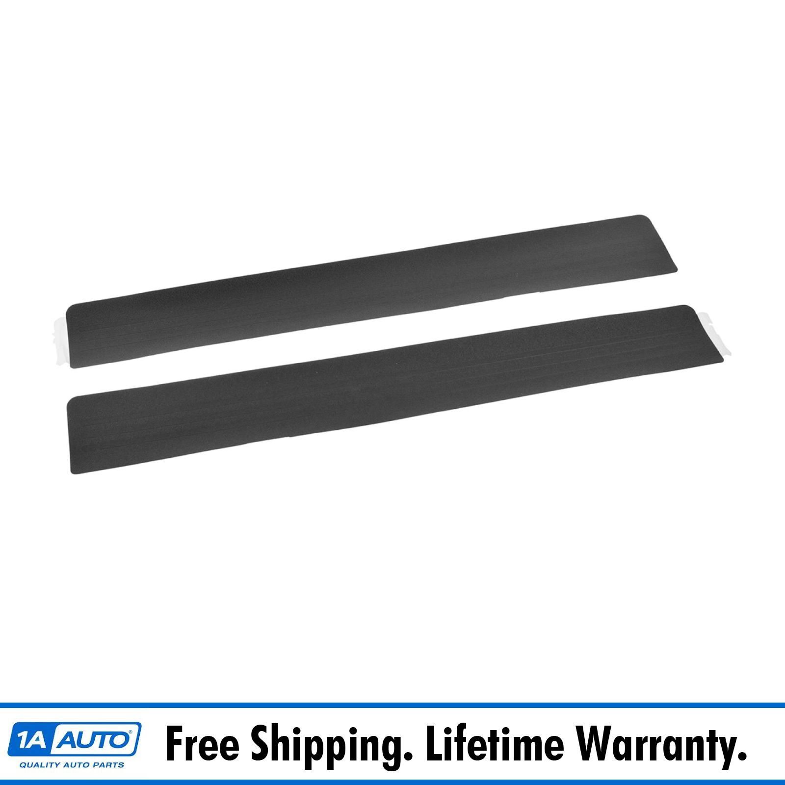OEM Door Opening Sill Scuff Plate Charcoal Black LH or RH Pair Set for ...