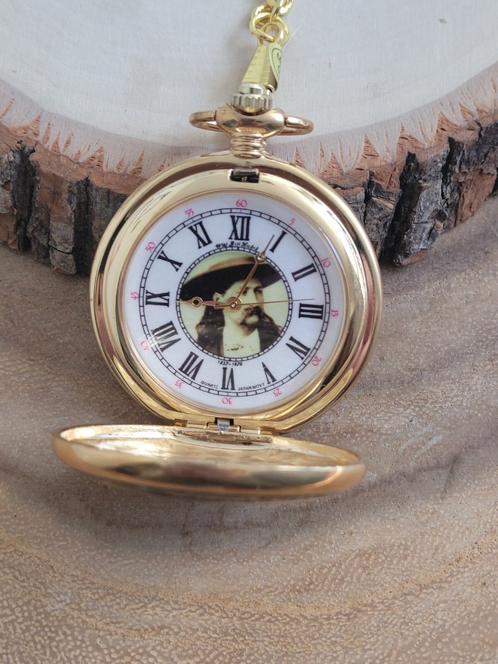 Wild Bill Hickok Pocket Watch With Chain - Western Pocket Watch | eBay