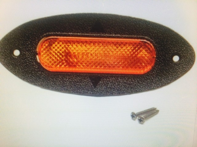 Maxxima Boat Courtesy Light Abl-063mbr | Amber 12v Maxx Lite Series III ...