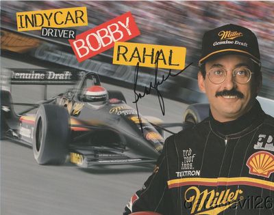 1995 Bobby Rahal signed Miller Genuine Draft Mercedes-Benz Lola CART ...