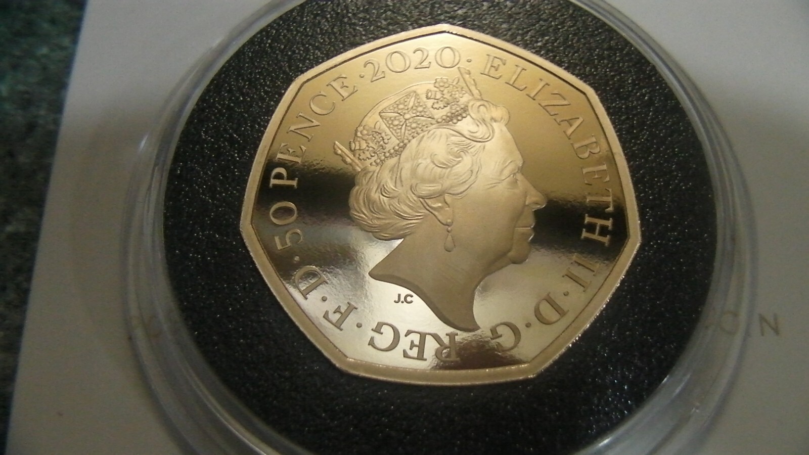 GOLD 50P 2020 PROOF GOLD 22CT CHISTOPHER ROBIN ROYAL MINT | eBay