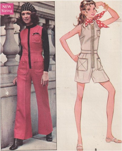 Prue Acton Mod Jumpsuit Butterick Sewing Pattern 5617 UNCUT Size 10 | eBay