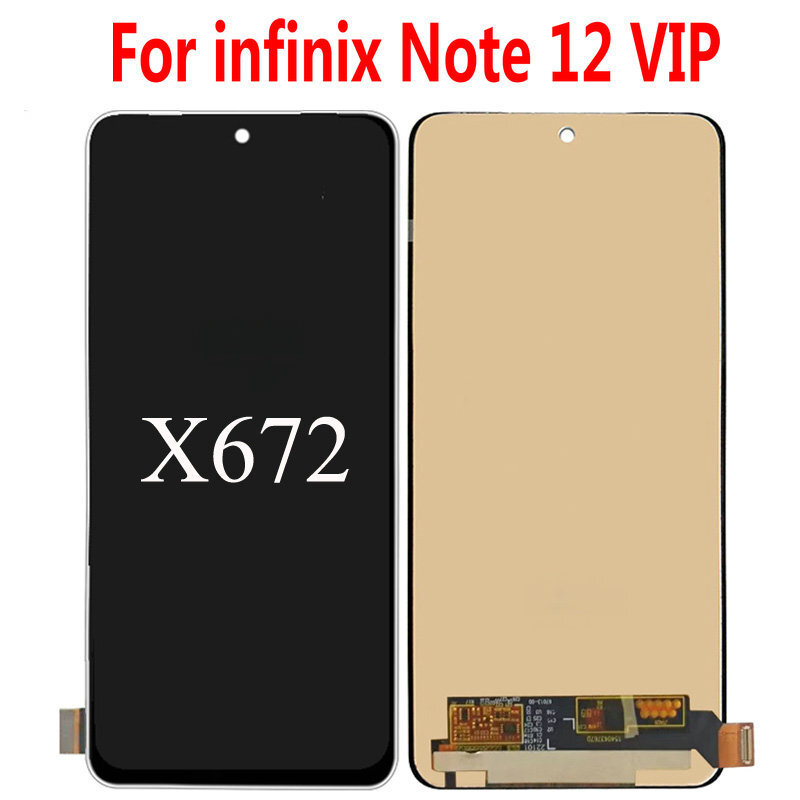 Infinix LCD Touch Screen Assembly For Note 11/Note 12 | Black | X663 ...