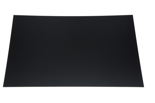 KAISH Matte Black 1 Ply Blank Pickguard Scratch Plate Material Sheet ...