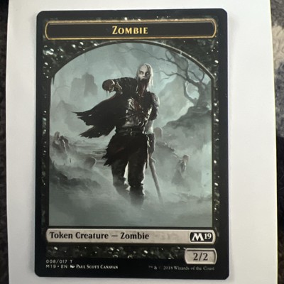 MTG - M19 - Zombie - Token (008/017) | eBay