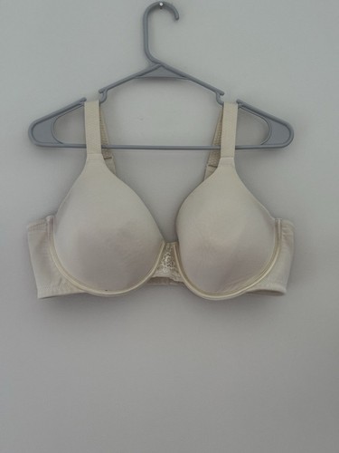 Vanity Fair Bra 40D White Back Full Coverage back smoothing Underwire ...