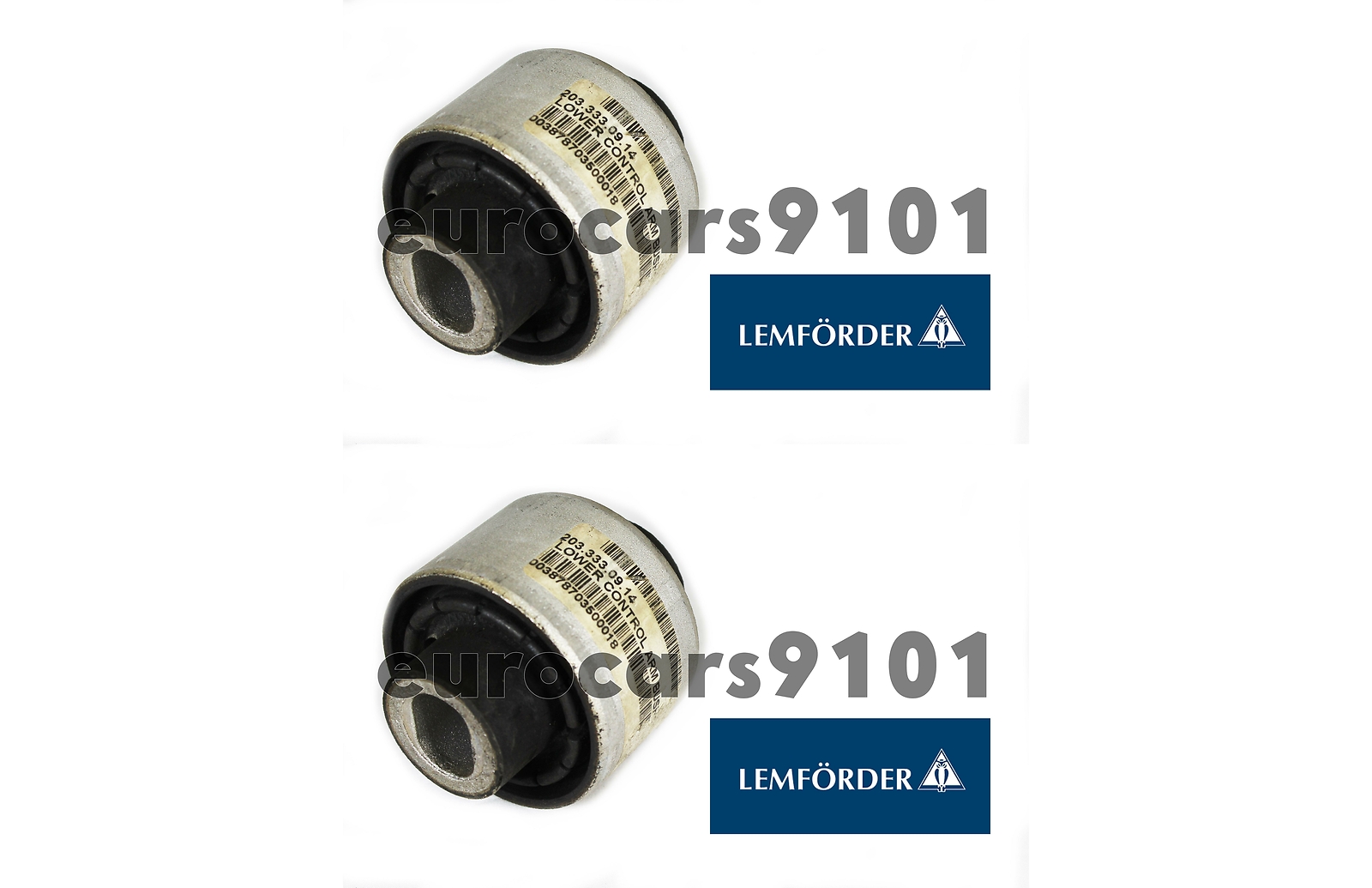 Mercedes C280 Set of 2 Lemforder Front Control Arm Bushings 2540401 ...
