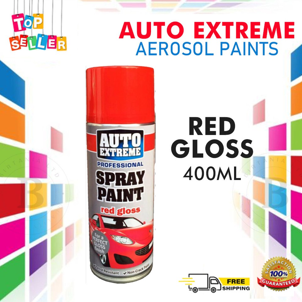 Spray Paint Aerosol Auto Car Primer Matt Gloss Lacquer Restore Metal A5 ...