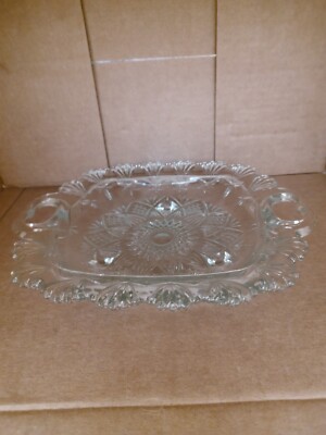 Vintage Pasri Indonesia Cut Glass Candy Dish | eBay