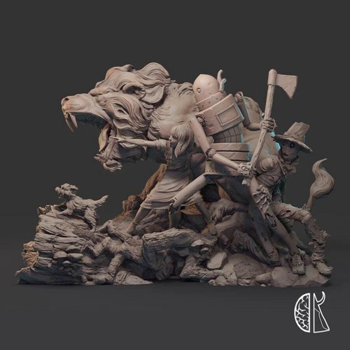 1/24 resin figures model A large collection of anime characters ...