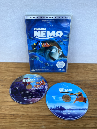 Disney Pixar Finding Nemo 2 Disc Collector's Edition DVD Video Movie ...