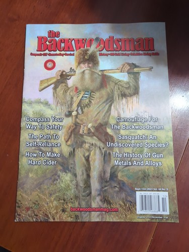 The Backwoodsman Magazine September / October 2023 #5 RP | eBay