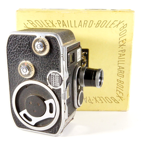 Paillard Bolex Vintage B8 8mm Movie Camera With 13mm f1.9 Lens ...