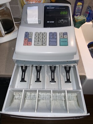Cash Registers - Sharp Xe-A102 Electronic Cash Register