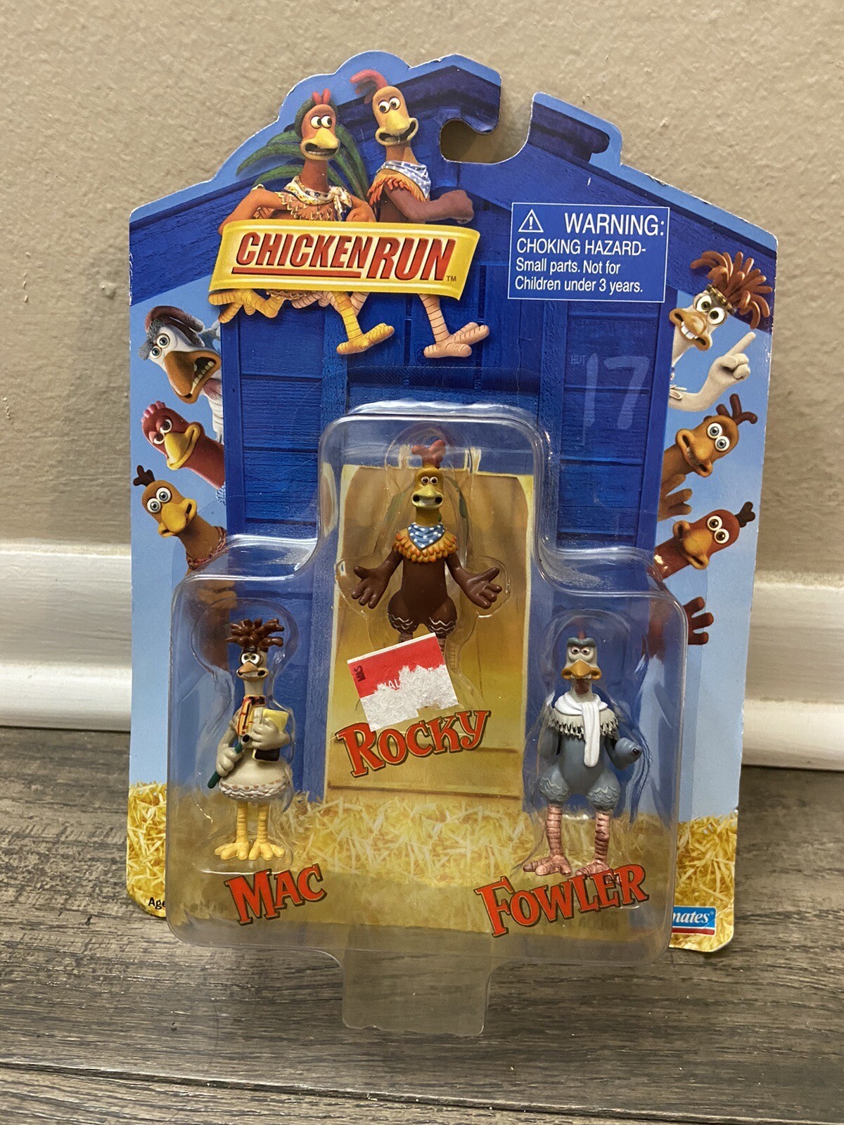Vintage Playmates Chicken Run Figures Rocky Mac Fowler 2000 SEALED | eBay