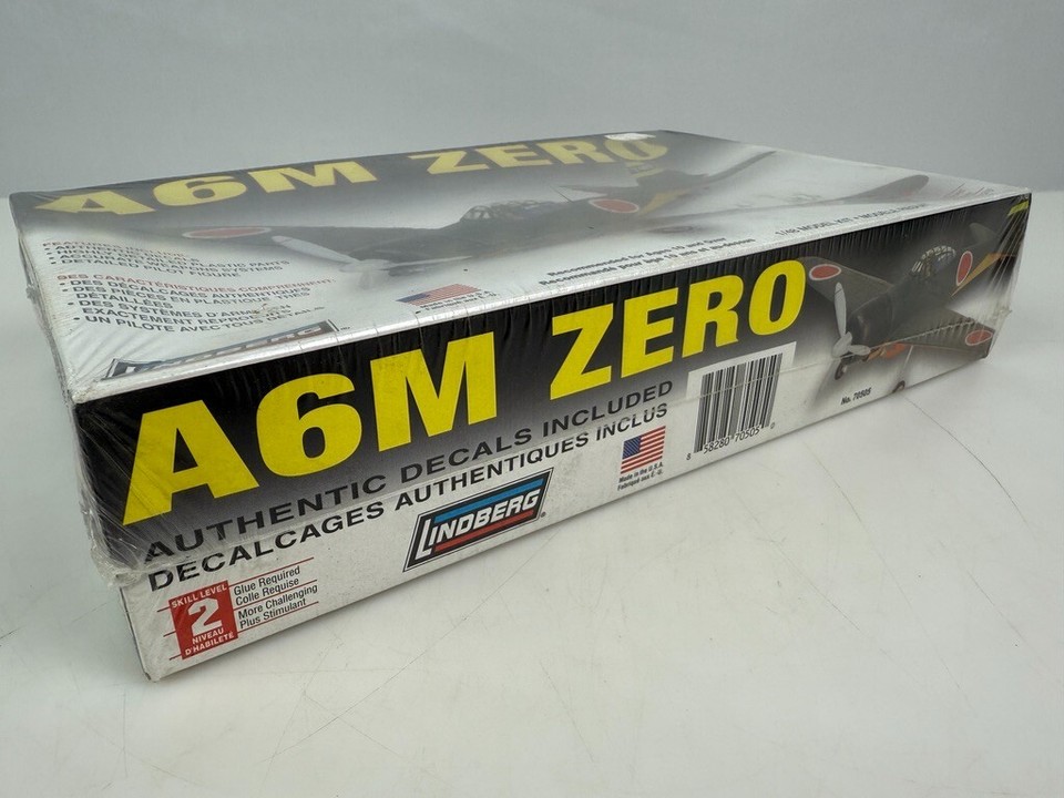 Lindberg A6M Zero 70505 Model Plane Kit 1/48 scale | eBay