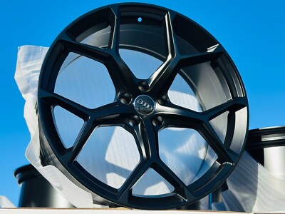 NEW Black 19" Audi A4 S4 Rims A6 S6 A7 S7 Wheels VW Q5 SQ5 | eBay