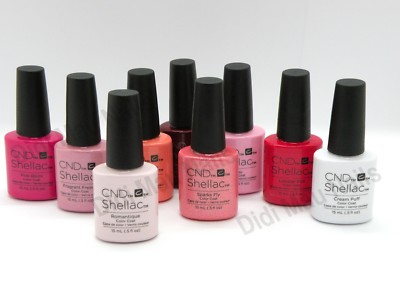CND Shellac 0.5 oz / 15 mL .5oz UV/LED LARGE SIZE Choose One NEW | eBay