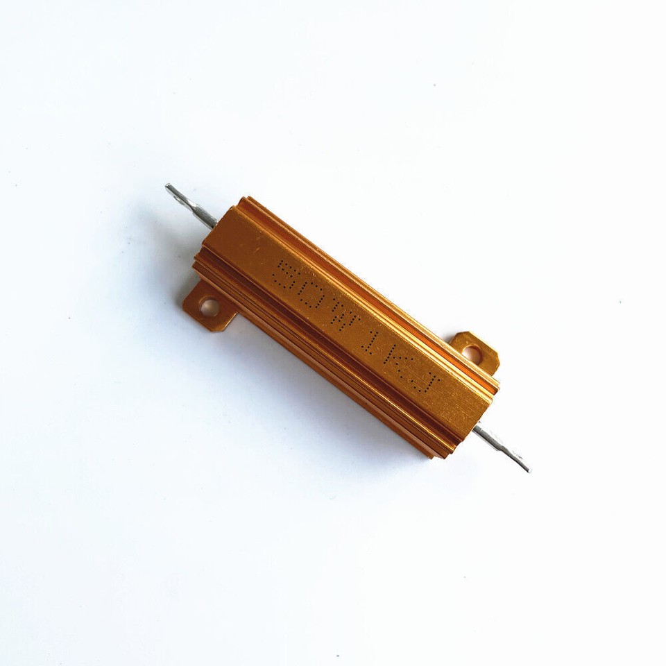 1Pcs RX24 50W Aluminum Wirewound Power Resistor 0.01/0.02/0.03/0.05/0. ...