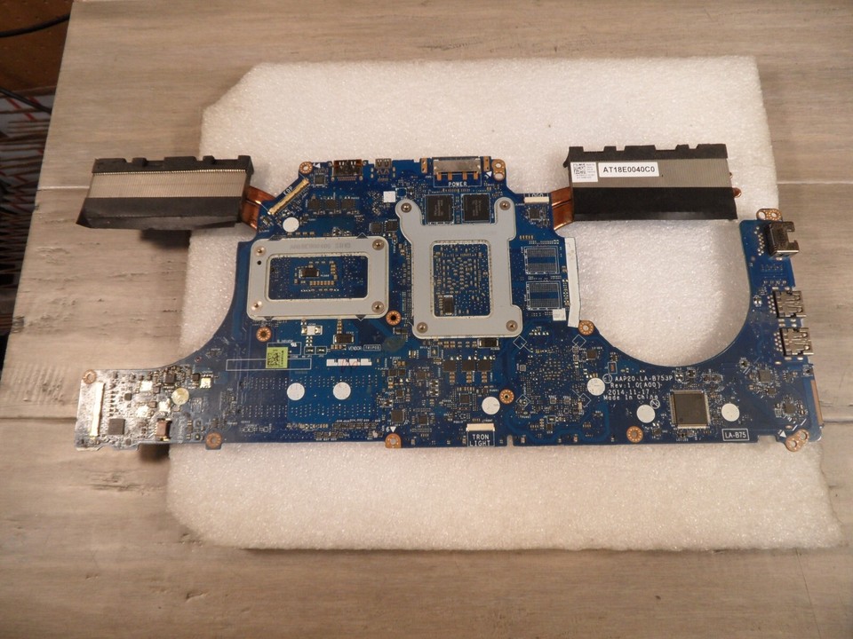 Untested Alienware 17 R2 15 R1 Intel Motherboard i5-4210H GTX965M HH4PY ...