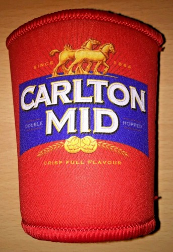 CARLTON MID BEER NEOPRENE STUBBY HOLDER BRAND NEW | eBay Australia