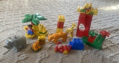 Lego Duplo Children's Zoo 2865 animals jungle safari Tiger Elephant ...
