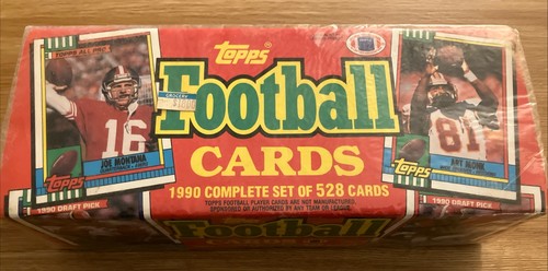 1990 Topps NFL Football Cards Complete Set (1 - 528) / New In Factory ...