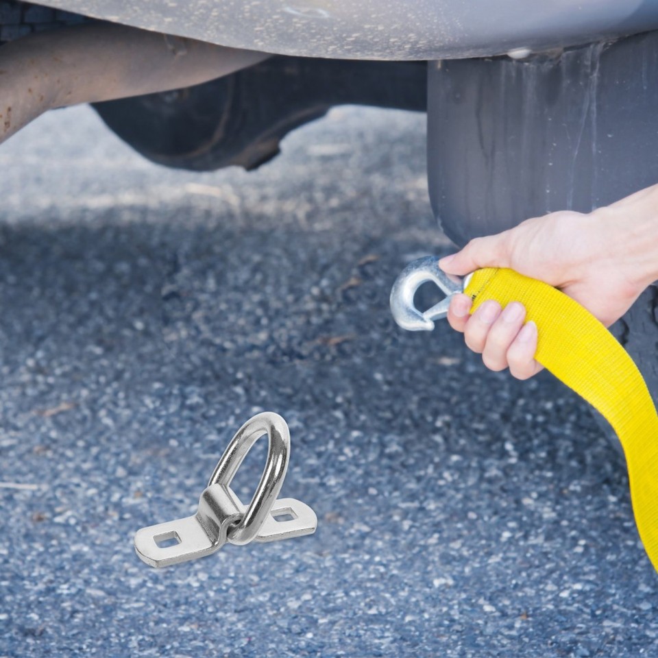Tow Hook Car Front Rear Bumper Tow Hook Trailer Ring Towing Hook D Tow ...