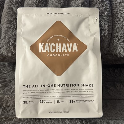 KA’CHAVA CHOCOLATE ALL IN ONE NUTRITION SHAKE 15.31 Oz Kachava “2 Bags ...