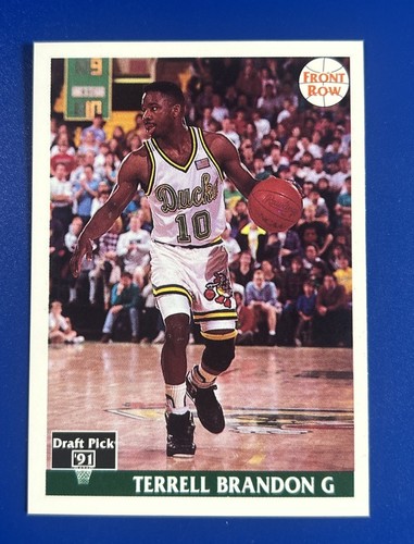 1991 Front Row Basketball Terrell Brandon Oregon Ducks #41 | eBay