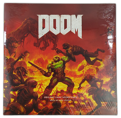Mick Gordon DOOM Original Game Soundtrack OST 180g Red 2 LP Vinyl NEU ...