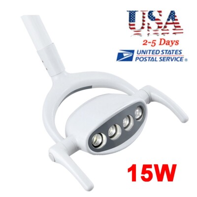 Dental 15W LED Lamp Oral Cold Light For Dental Chair Unit 4 LED A+ | eBay