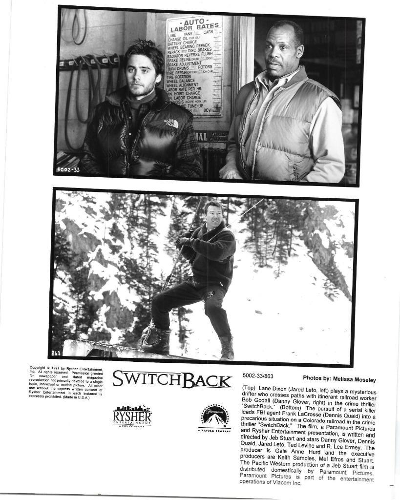 Danny Glover, Dennis Quaid "Switchback" Vintage Movie Still | eBay