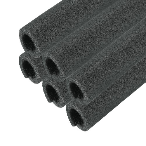 6pcs Pipe Insulation Foam Tube Split Pipe Lagging 25mm ID 45mm OD 2ft ...