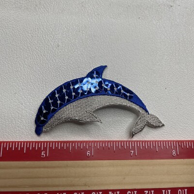 Sea Life DOLPHIN Patch M004 | eBay