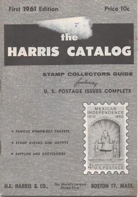 The Harris Catalog First 1961 Stamp Collectors Guide Vintage | eBay
