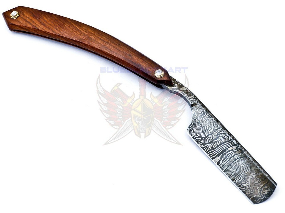 9.0" Handmade Damascus Folding Pocket Custom hand made Blade Straight ...