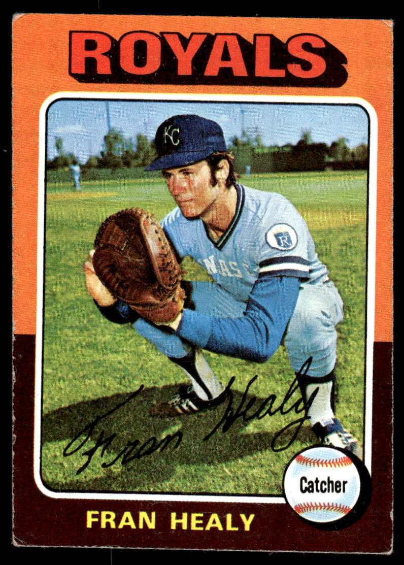 1975 Topps Fran Healy #251 Kansas City Royals Baseball Card | eBay
