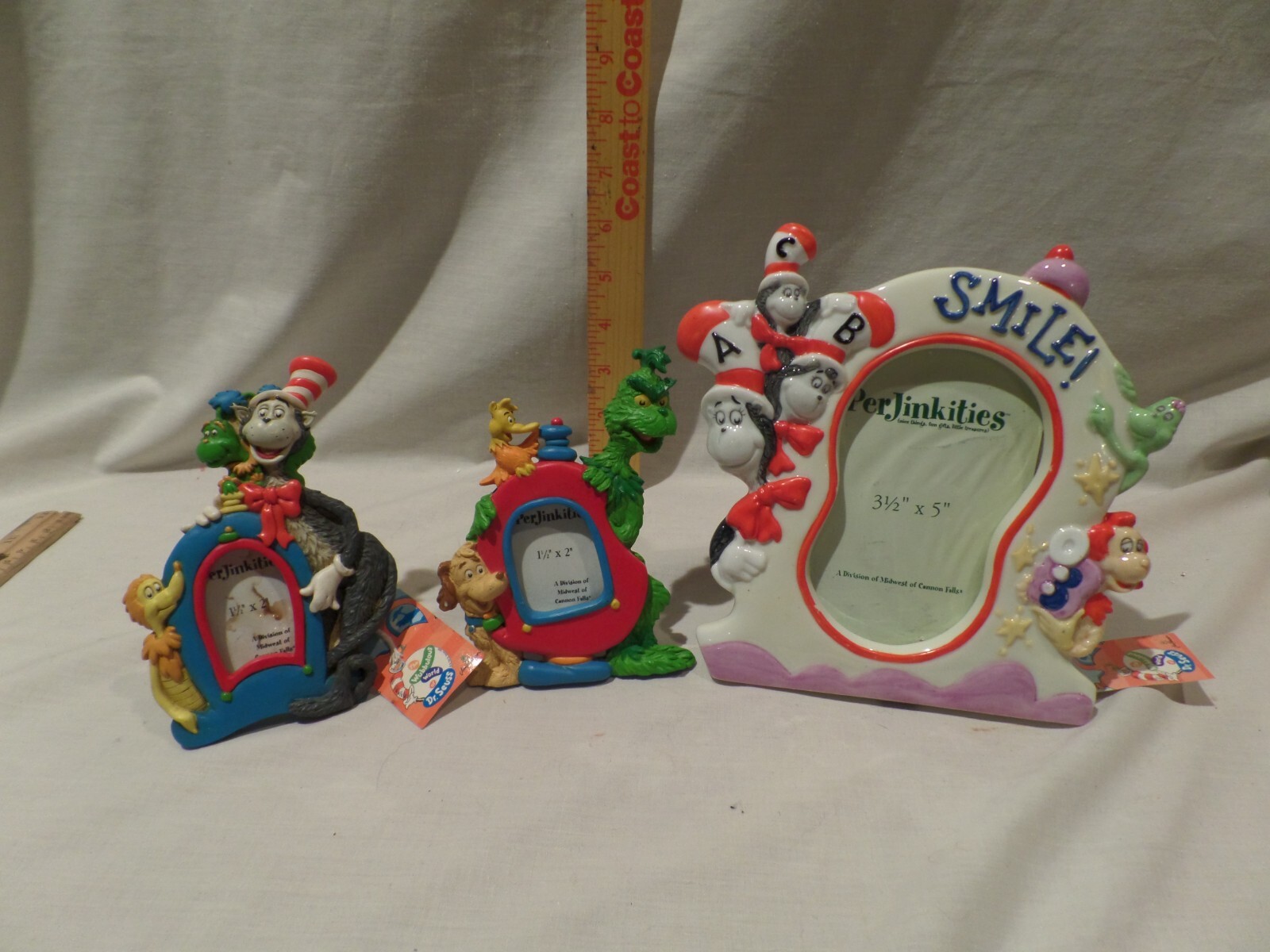 DR. SEUSS VINTAGE 1998 "HENSON CAT IN THE HAT MUPPETS" PORCELAIN ...