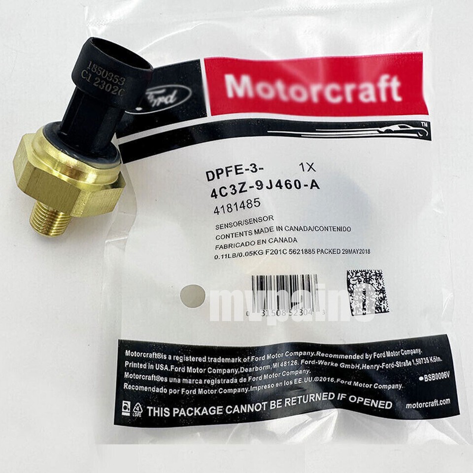 Ford Motorcraft DPFE-3 Back Pressure EBP Sensor 97-05 Diesel 6.0L / 7 ...