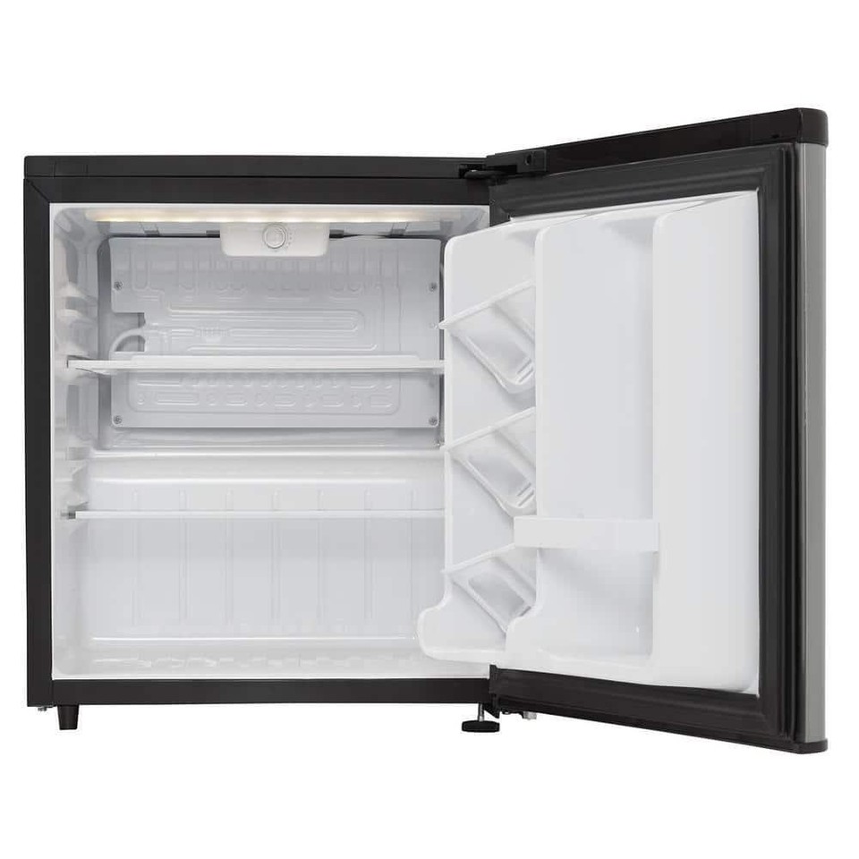 Danby Mini Fridge Retro Styling W/ Spotless Steel Door 1.73-cu.ft ...