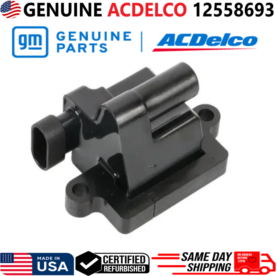 GENUINE ACDELCO x8 Ignition Coils For 1999-2009 Chevrolet GMC Cadillac ...