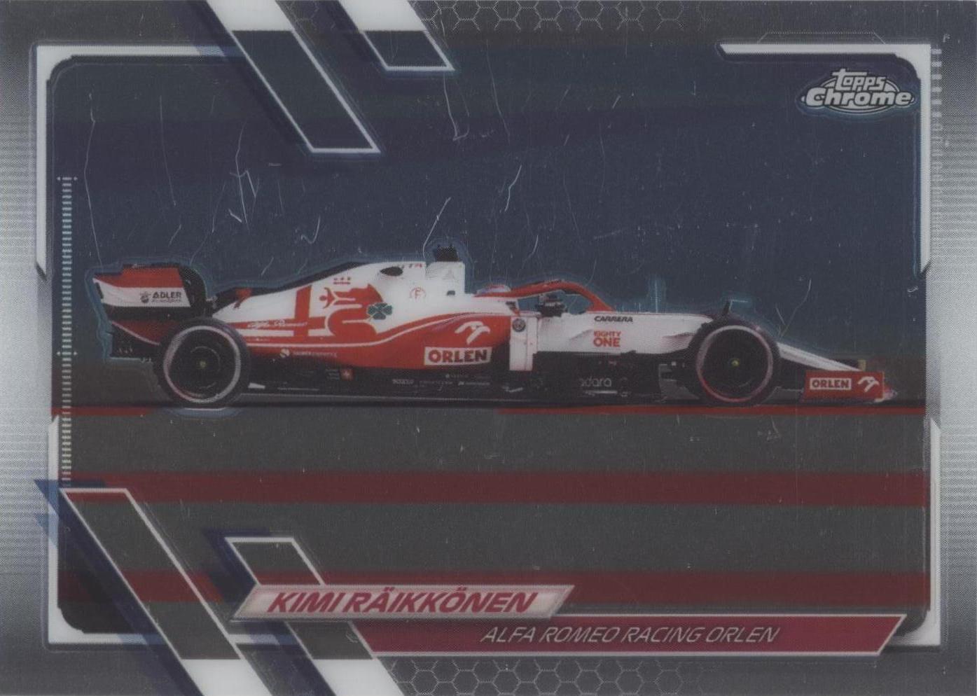 2021 Topps Chrome Formula 1 - F1 Cars Kimi Raikkonen #110 for sale online | eBay