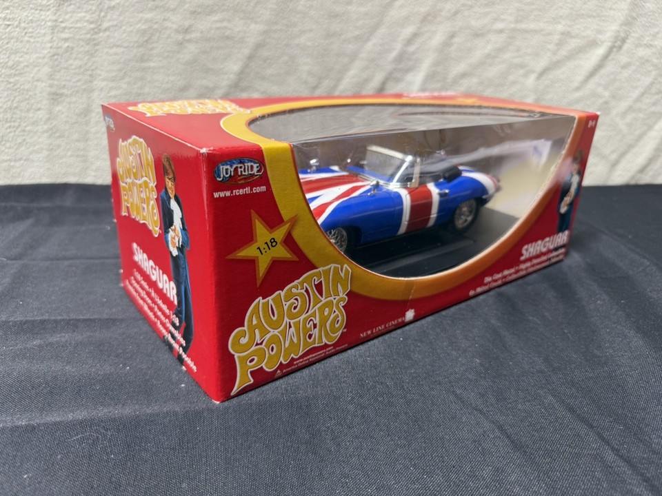Joy Ride Austin Powers Shaguar 1967 Jaguar 1:18 Die-Cast Model - New in ...