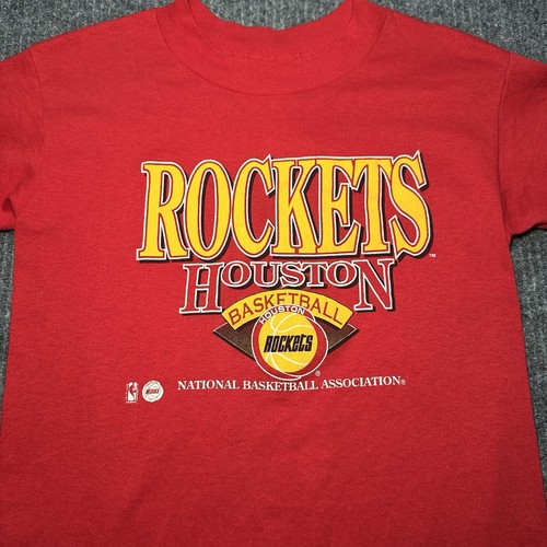 Vintage Houston Rockets Youth shirt spectator sportswear red NBA ...