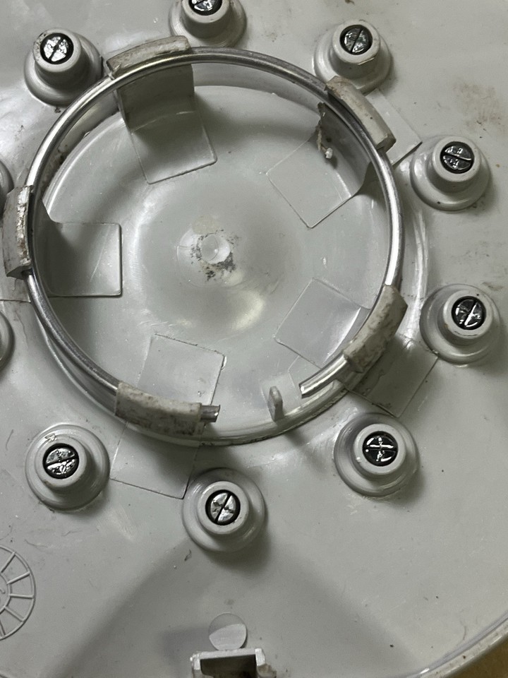 ASA CENTER CAP DREAM TECHNOLOGY CUSTOM SILVER WHEEL CENTER CAP #8B405 ...