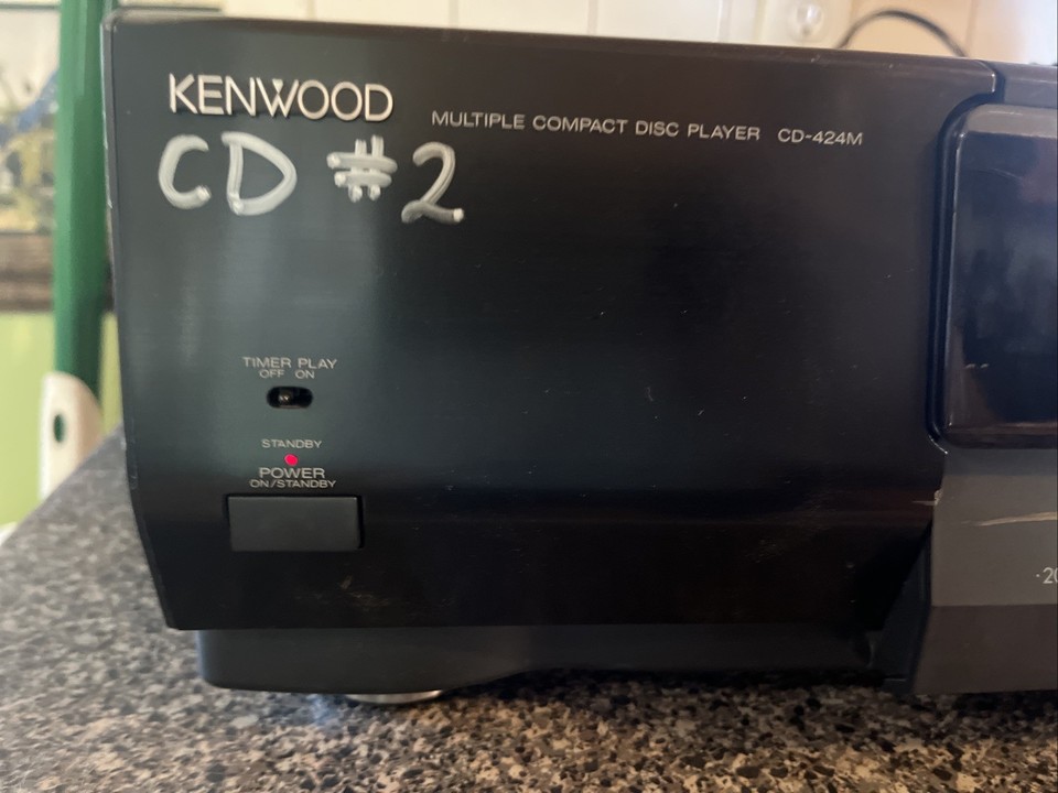 Kenwood File Type CD-424M 200 disc cd changer WITH REMOTE-works | eBay