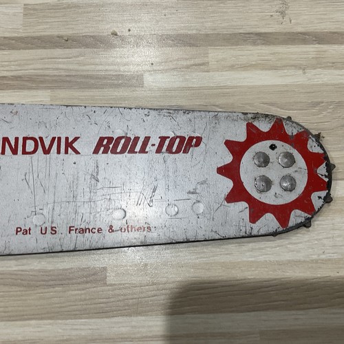 SANDVIK CHAIN SAW BAR NEW OLD STOCK PT NO 1765-59 1.5 3/8 72DL | eBay UK