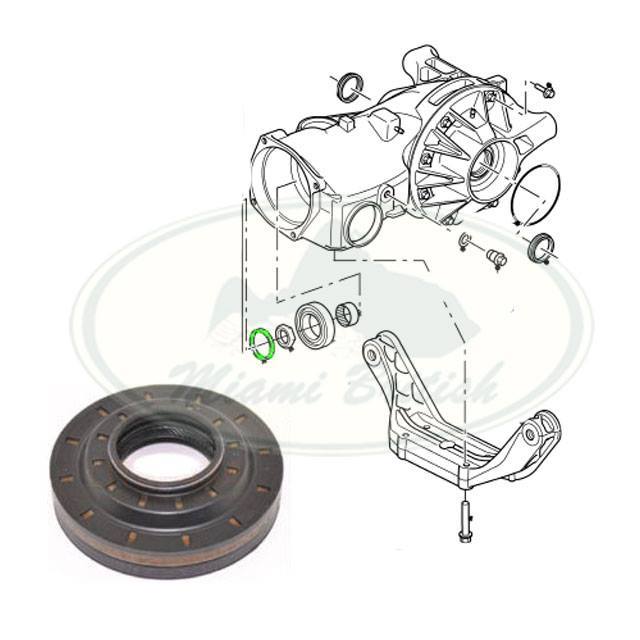 LAND ROVER REAR DIFFERENTIAL SEAL LR2 RANGE EVOQUE LR023442 CORTECO | eBay