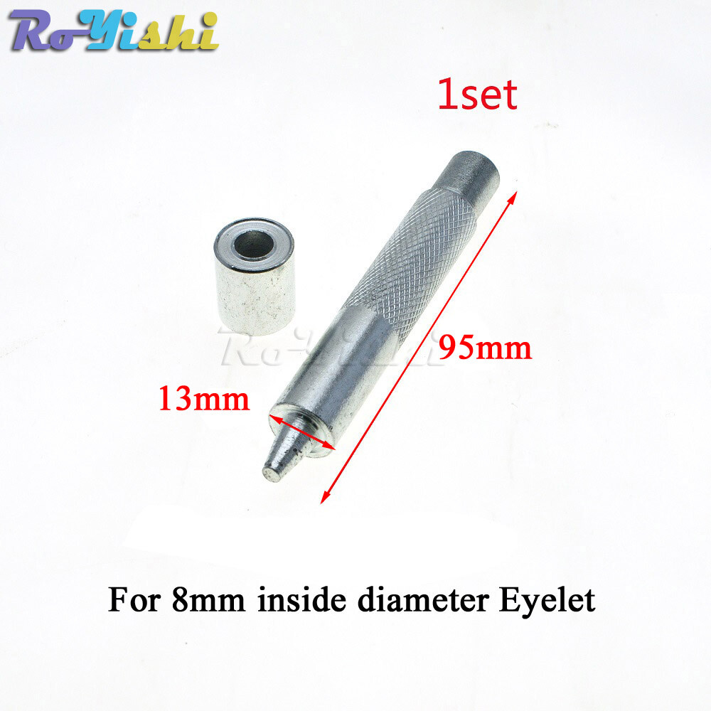 1 Set Handmade Metal Eyelets Mold Tool 3.0-20mm Eyelets Tool Grommet ...